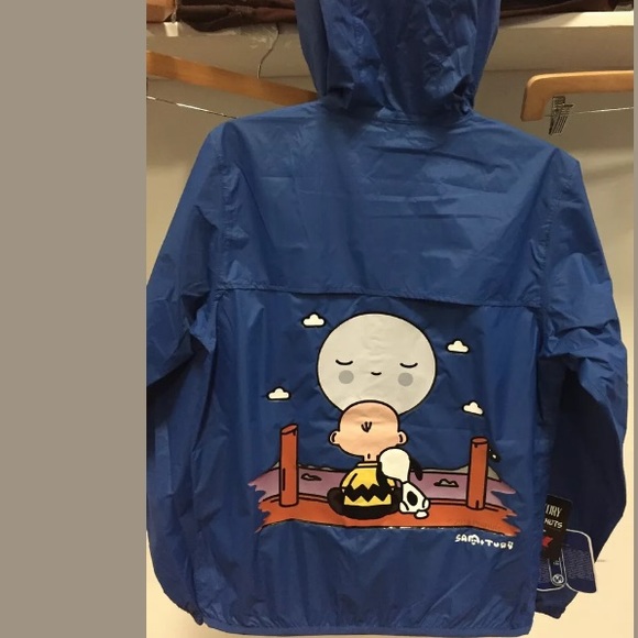 K-Way | Jackets & Coats | Nwt Kway Windbreaker Zip Up Hoodie Blue ...